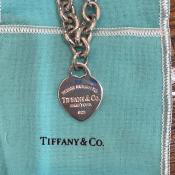 None | Jewelry | Iconic Heart Tag Toggle Necklace 925 | Poshmark